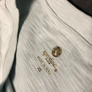 Spartina 449 | Tops | Spartina 449 0 Cotton Classic Crewneck Split Hem ...